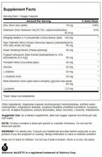 natural saw palmetto supplement capsules