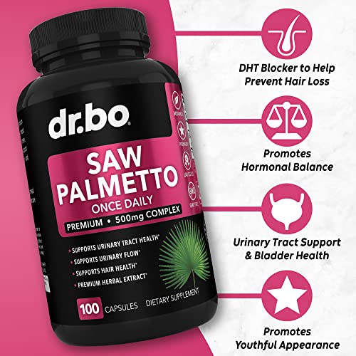 natural saw palmetto supplement capsules