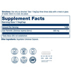 natural saw palmetto supplement capsules