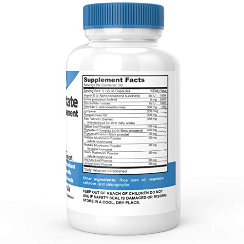 natural saw palmetto supplement capsules
