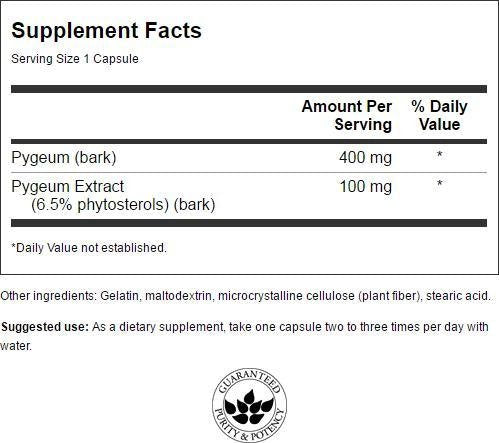 Natural saw palmetto supplement for men