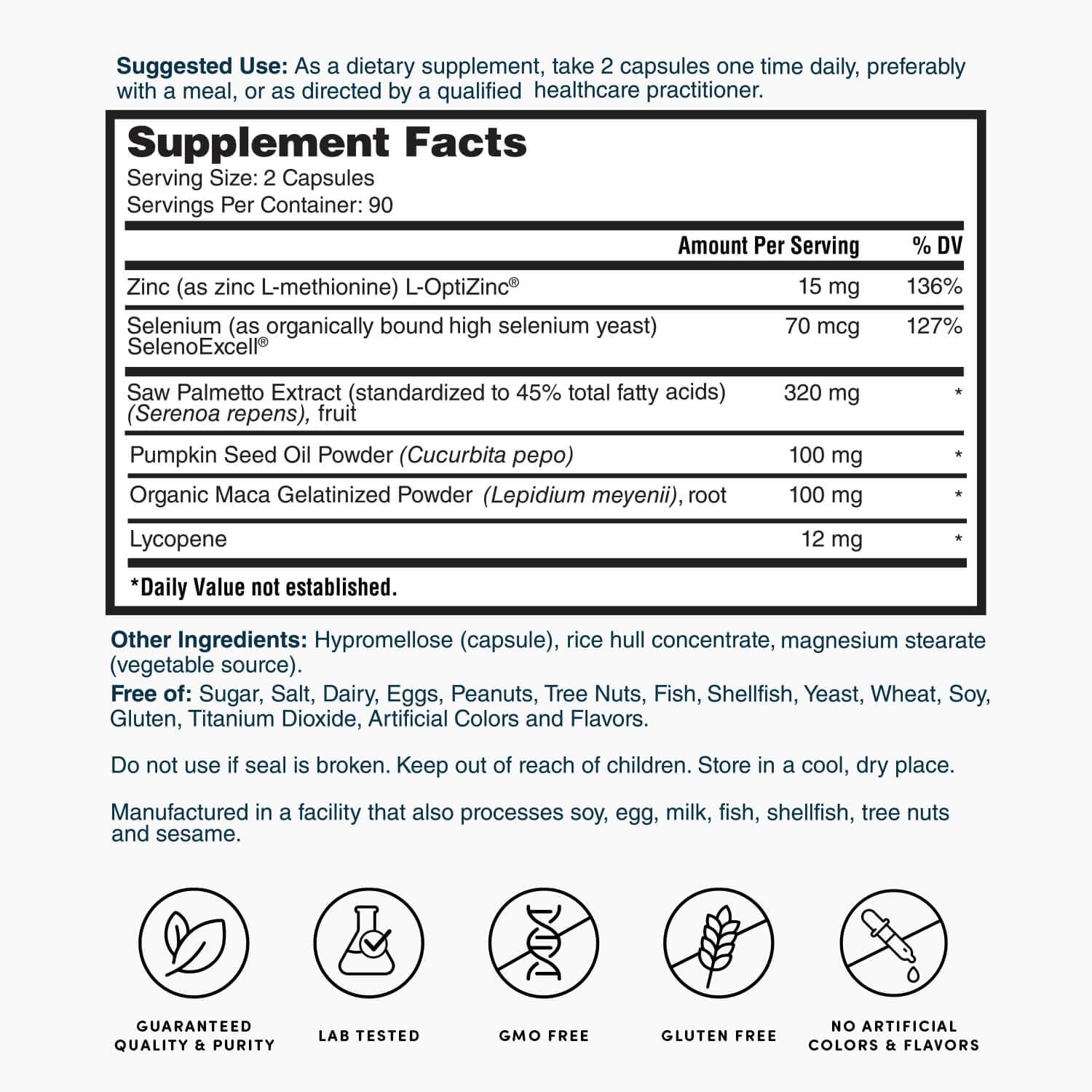 natural saw palmetto supplement for men