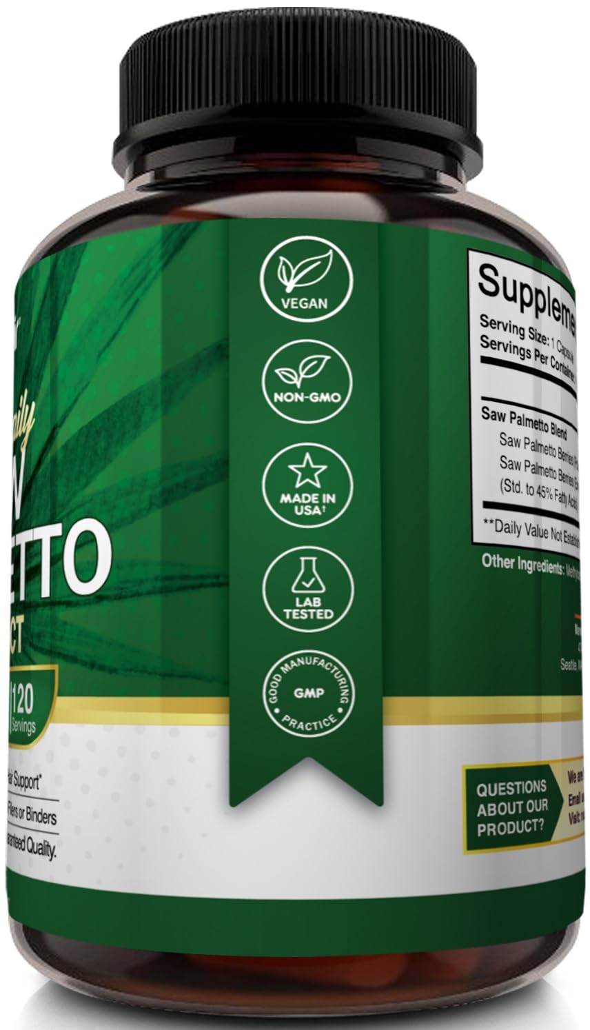 natural saw palmetto supplement for men