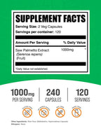natural saw palmetto supplement