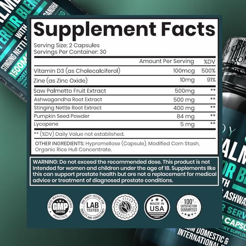 natural saw palmetto supplement