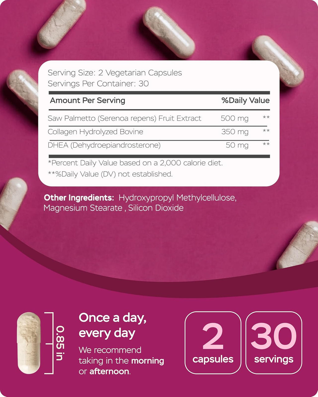natural saw palmetto supplement