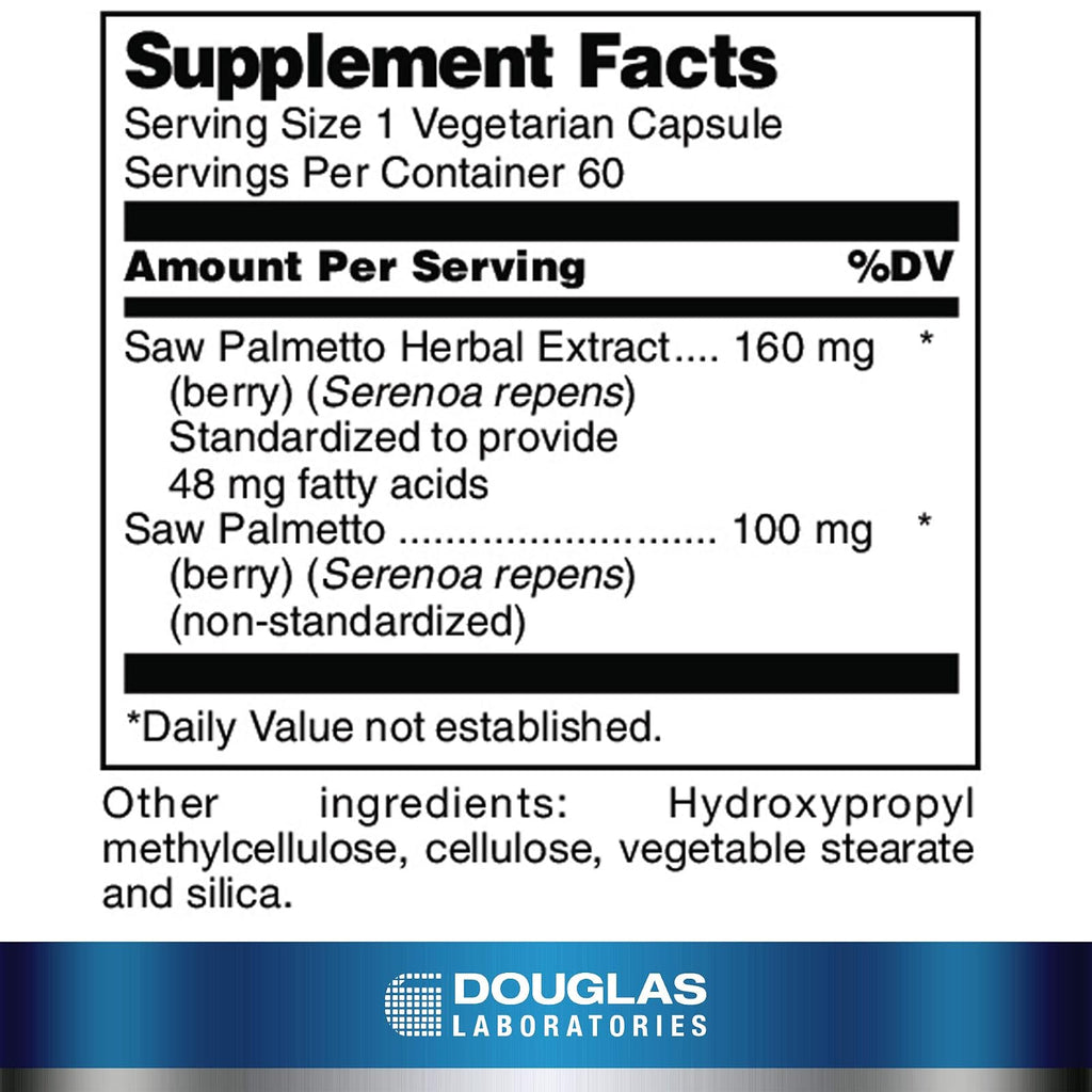natural saw palmetto supplement