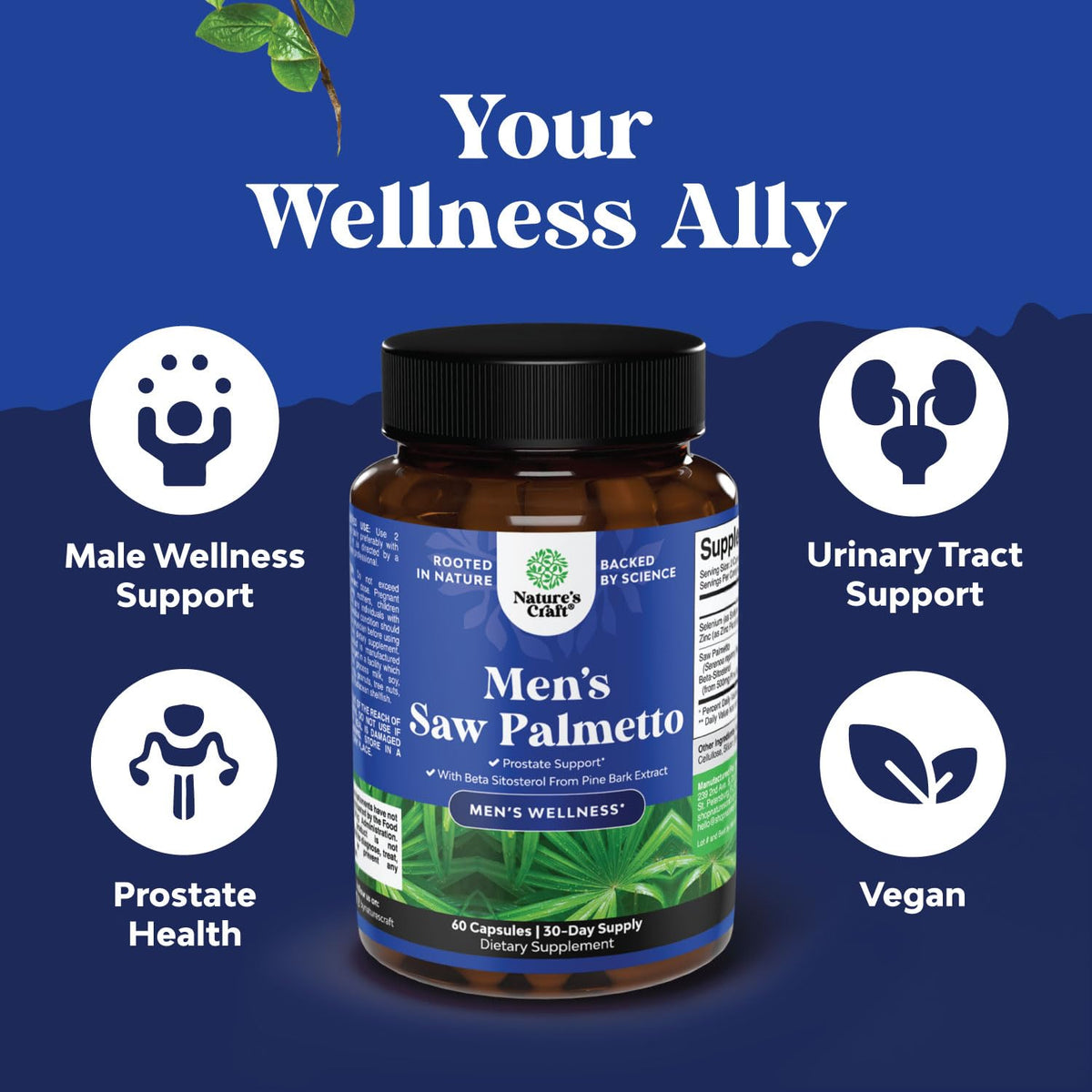 natural saw palmetto supplement