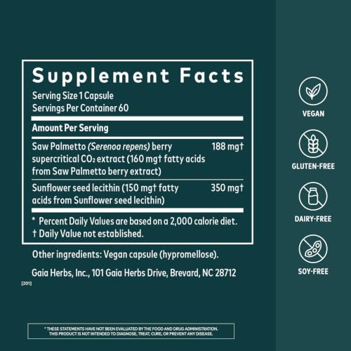 natural saw palmetto supplement