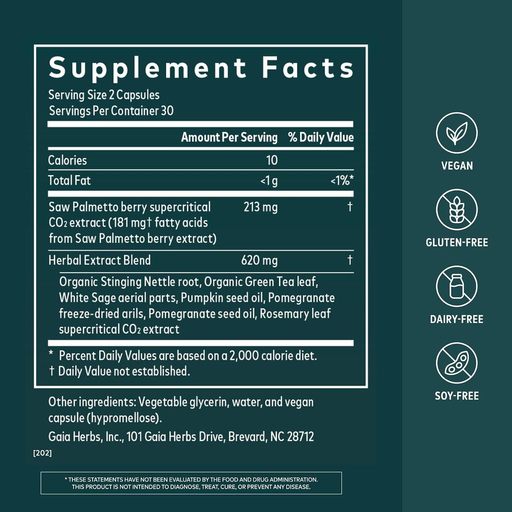 natural saw palmetto supplement