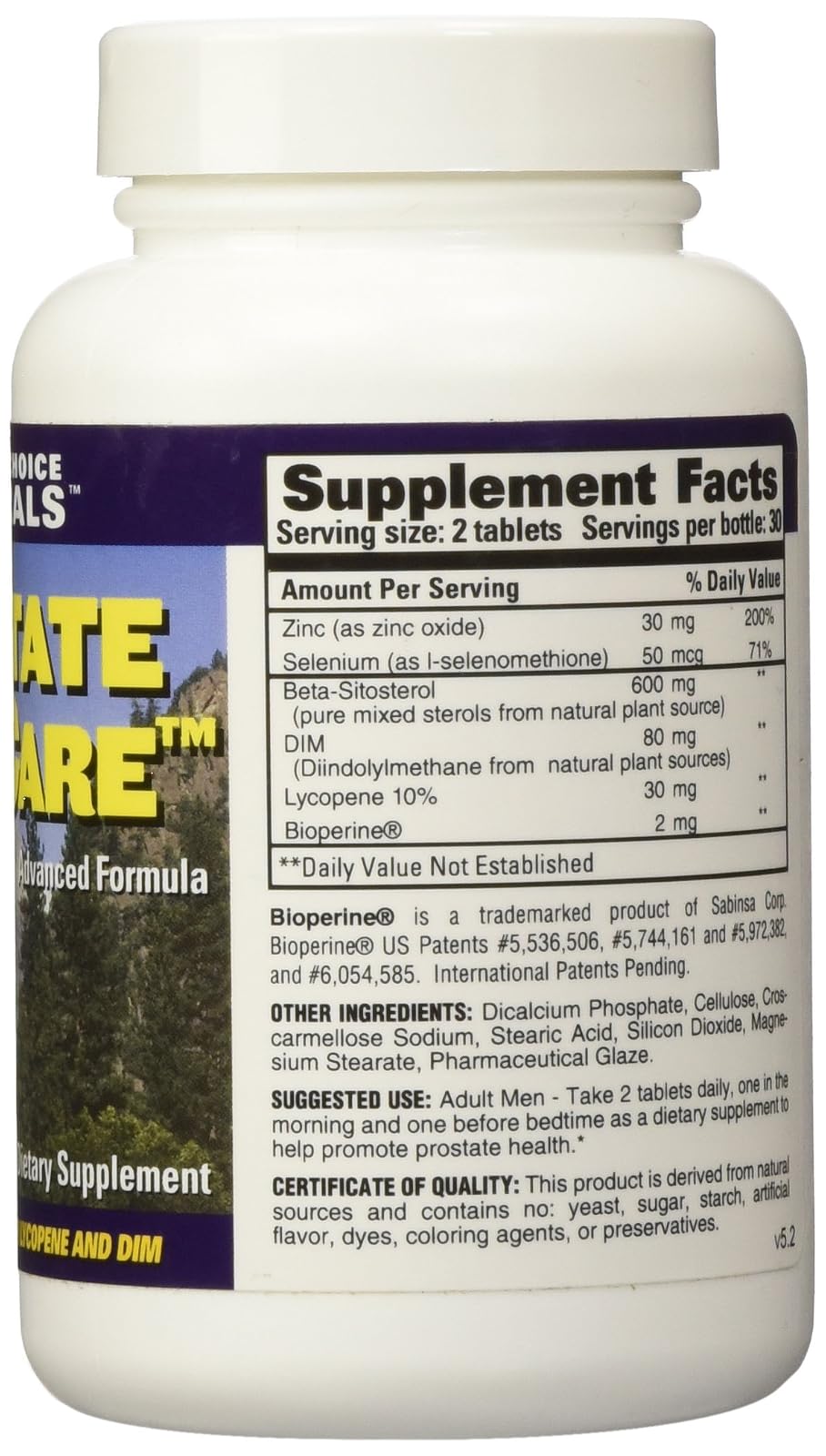 Natural saw palmetto supplement