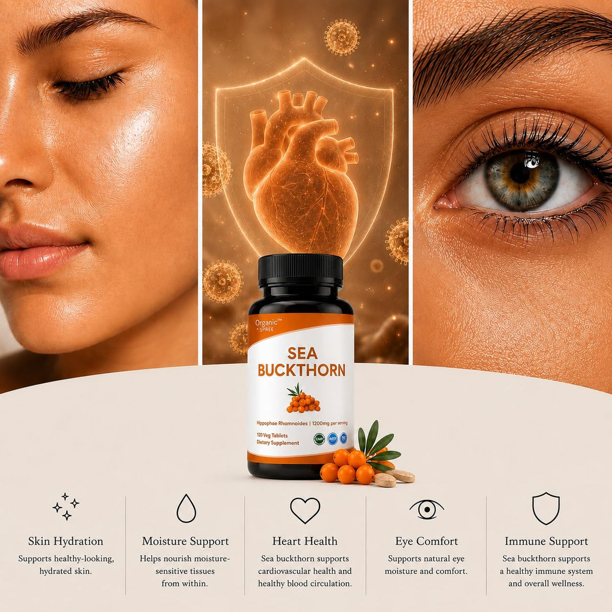 Natural Sea Buckthorn health benefits