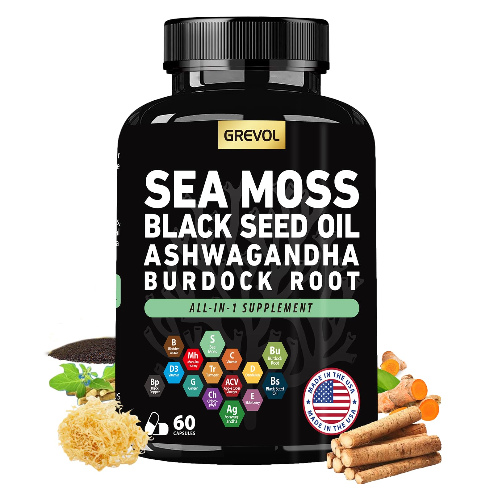 natural sea moss capsules benefits
