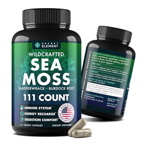 natural sea moss capsules for gut health
