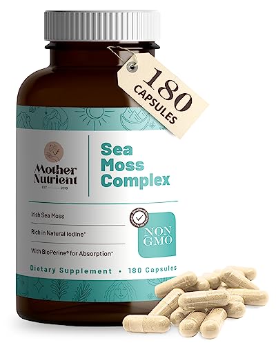 natural sea moss capsules for wellness