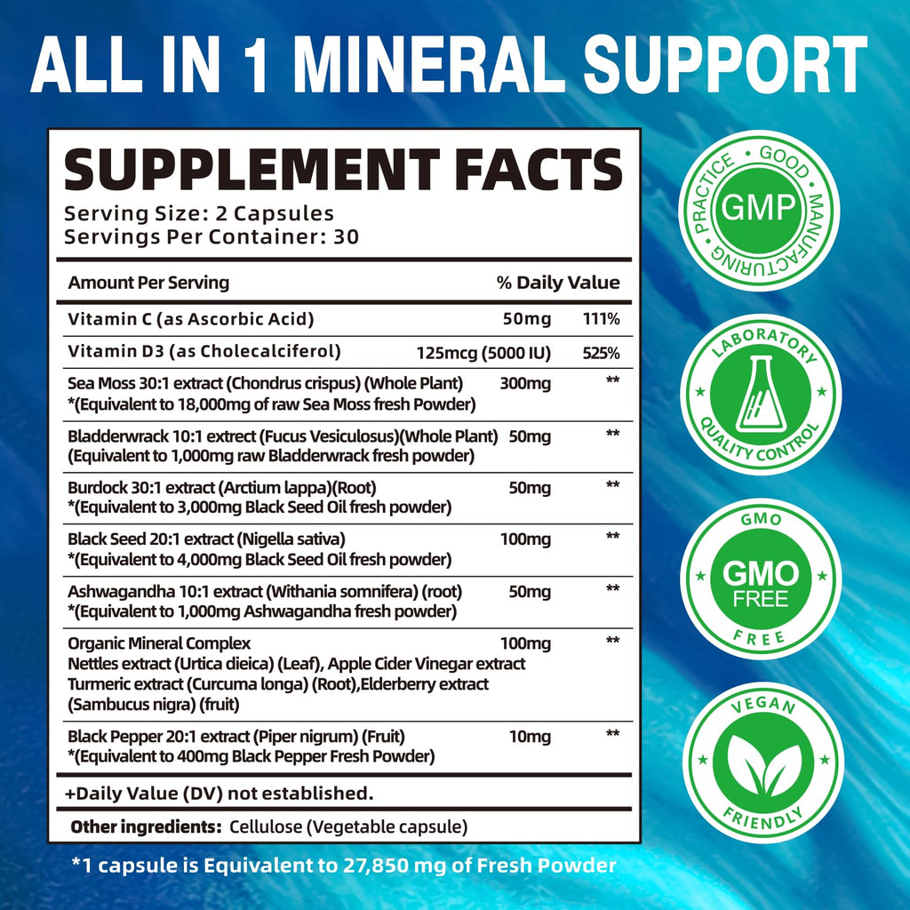 natural sea moss for immune support