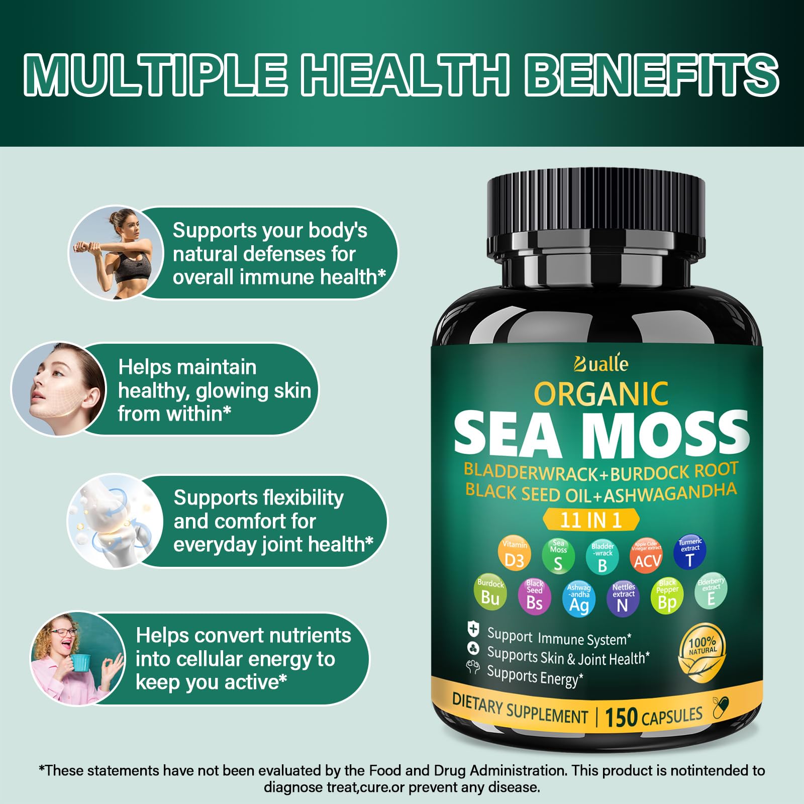 natural sea moss for overall wellness