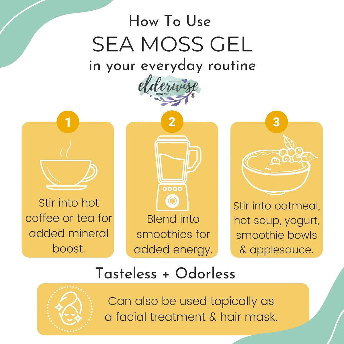 natural sea moss for skin care