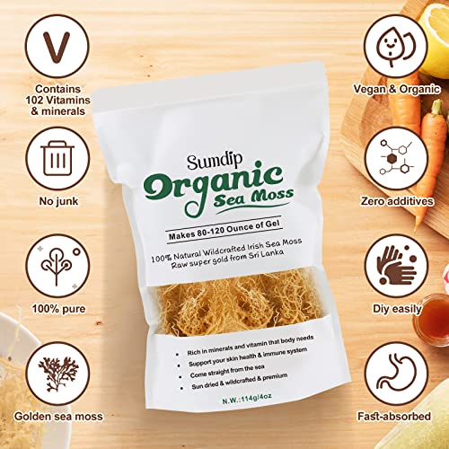 natural sea moss for smoothies