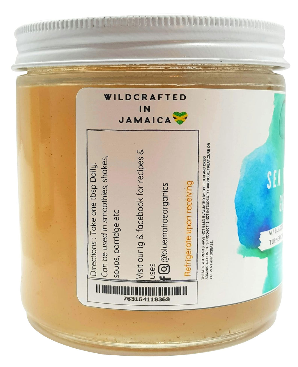 natural sea moss gel for smoothies