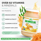 natural sea moss gel for smoothies