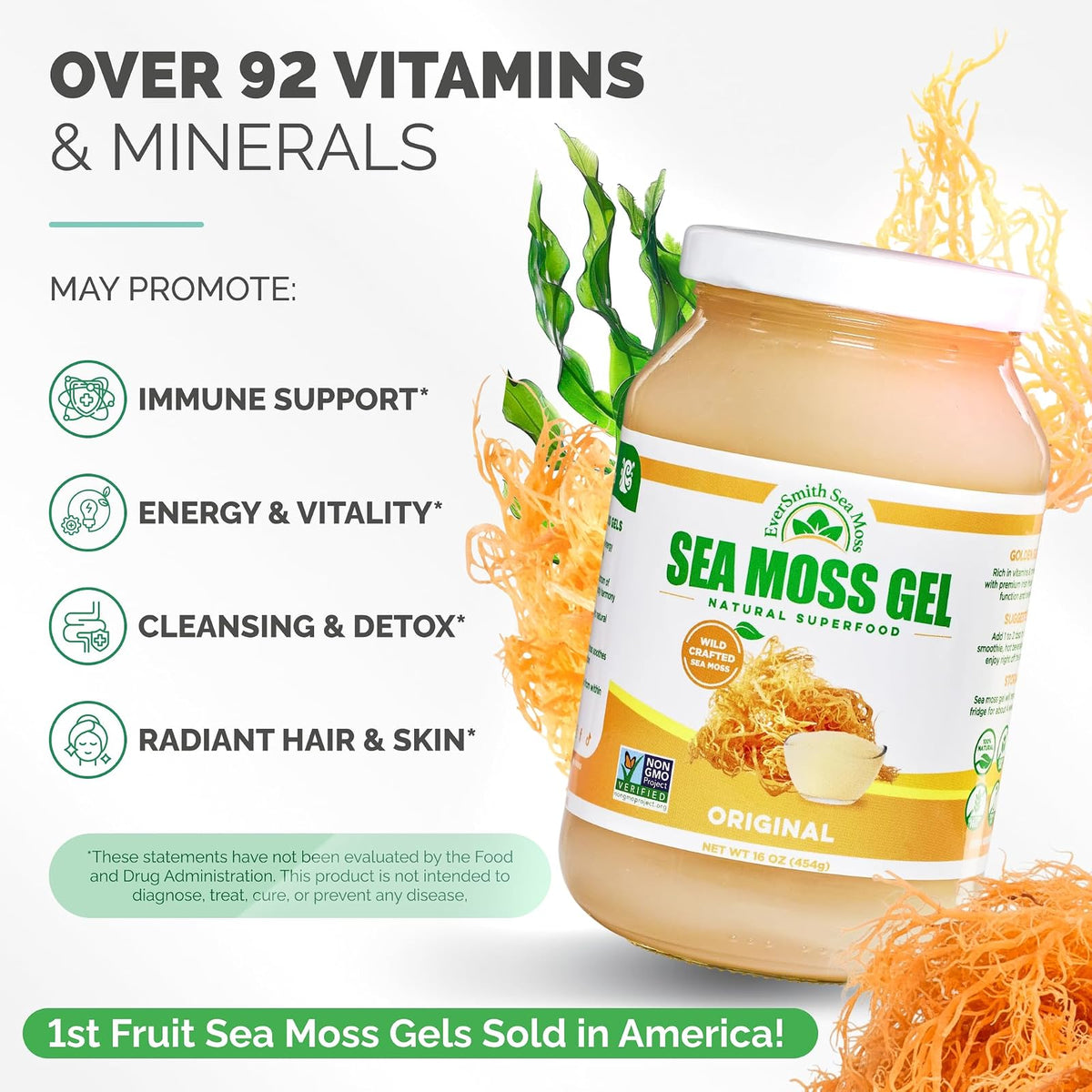 natural sea moss gel for smoothies