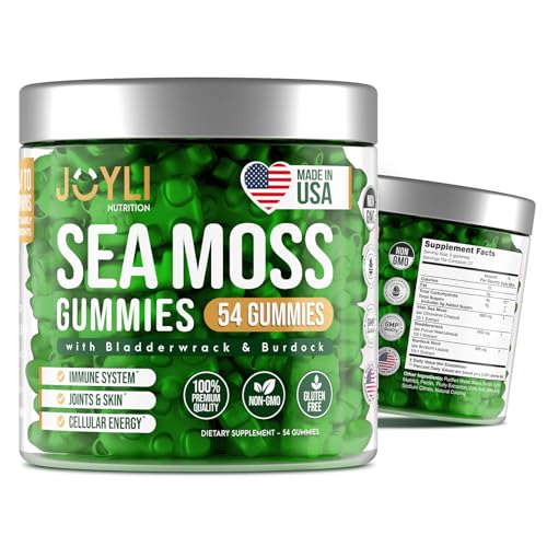 Natural sea moss gel supplement