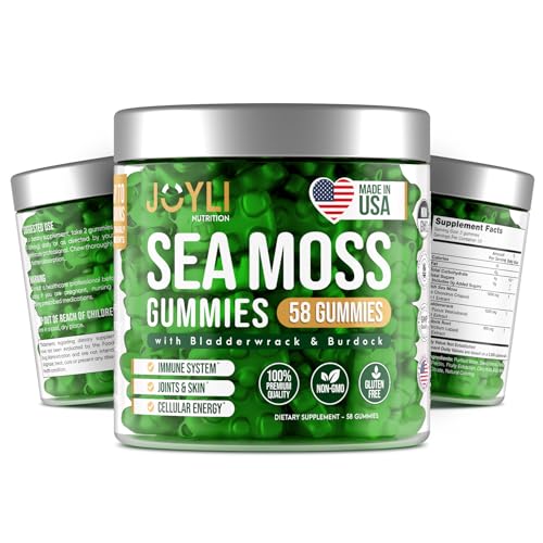 Natural sea moss gel supplements