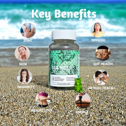 Natural sea moss gummies for immune support