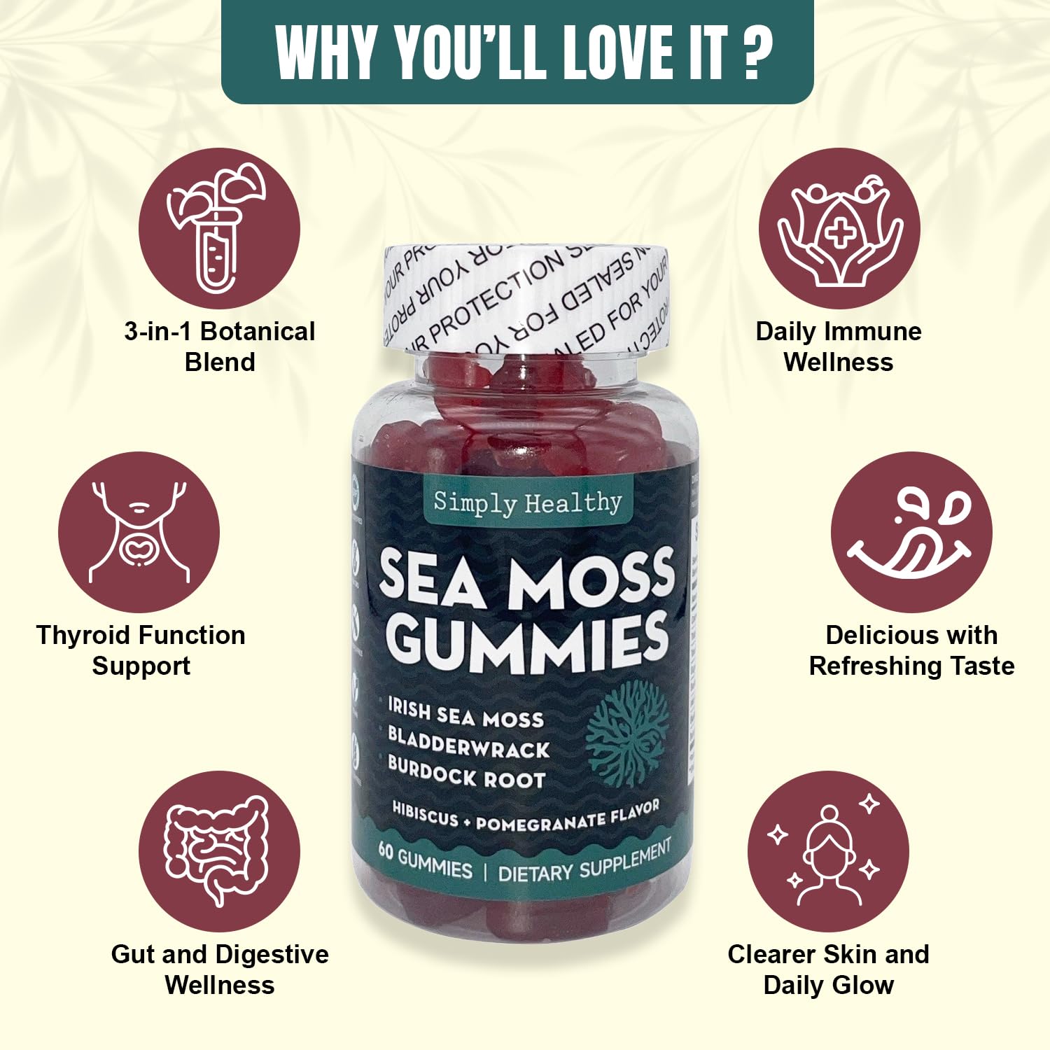 natural sea moss gummies for vitality