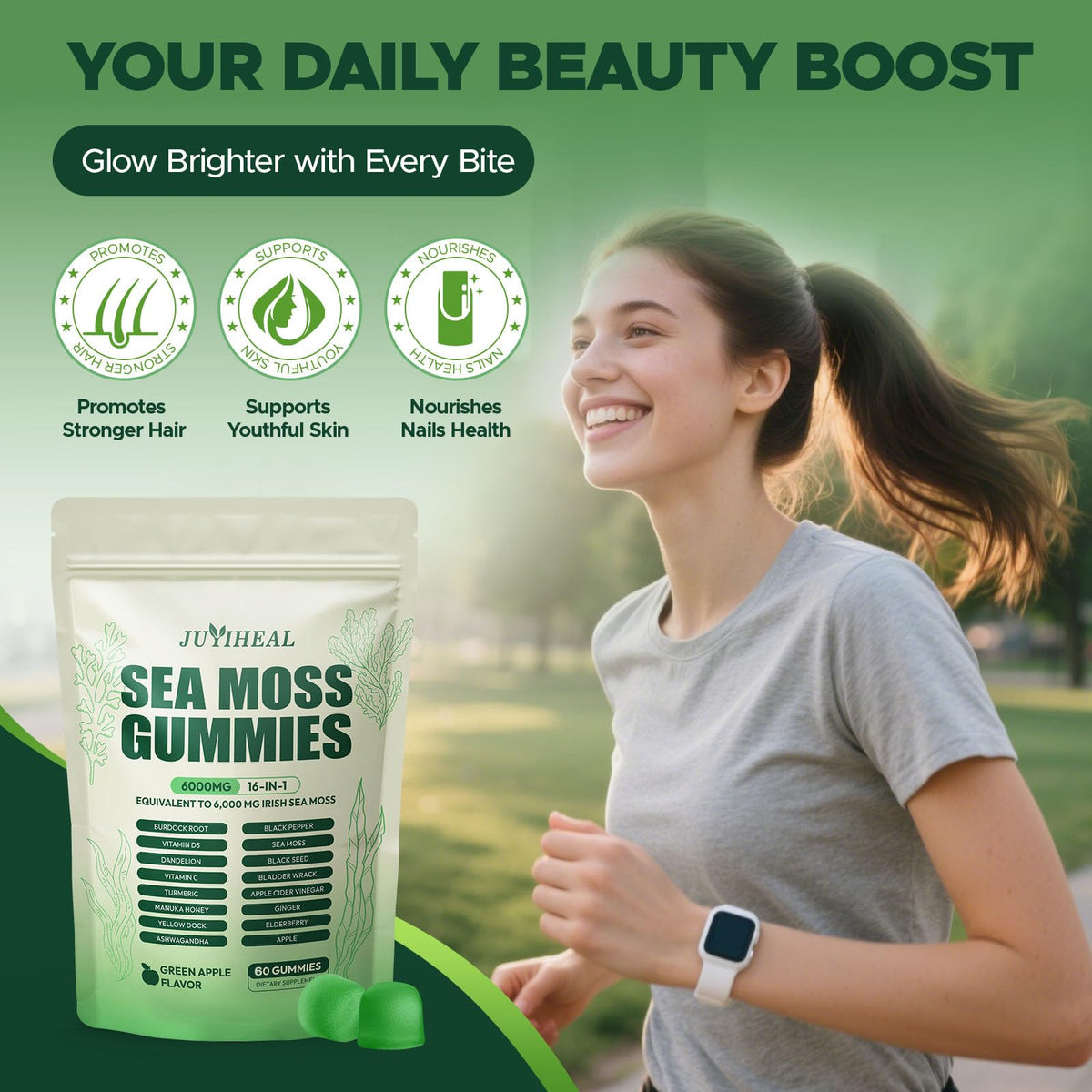 natural sea moss gummies for wellness
