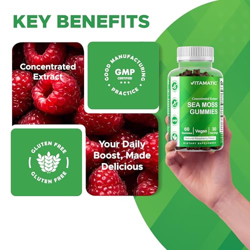 Natural sea moss gummy supplement