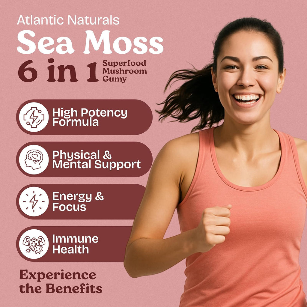 natural sea moss gummy supplement