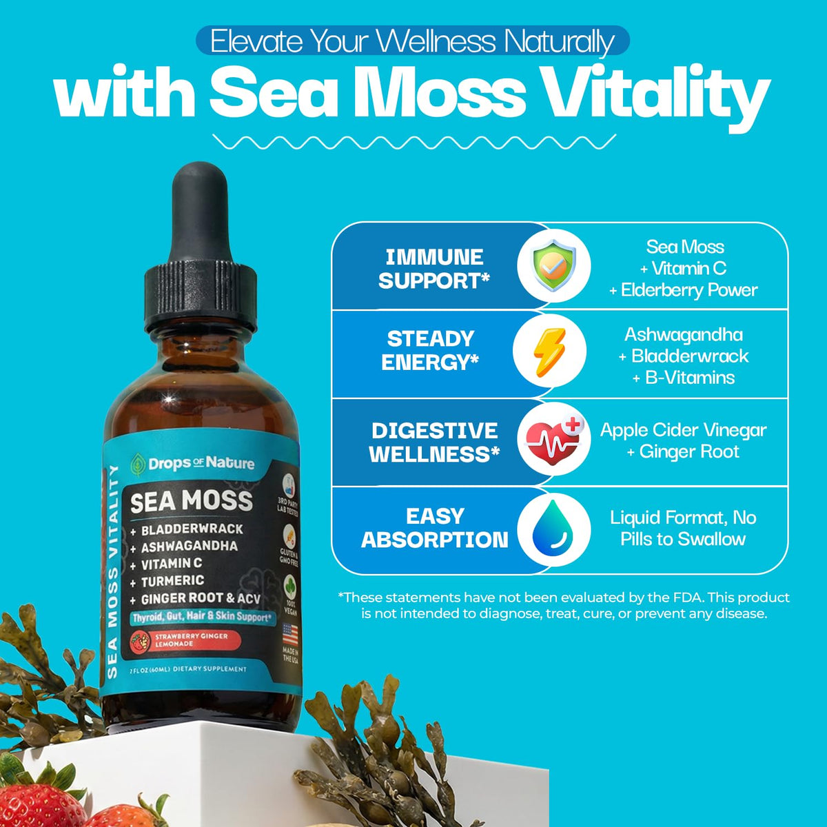 natural sea moss health supplement