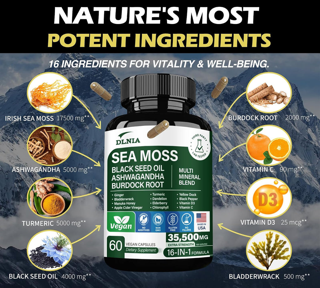 natural sea moss supplement benefits