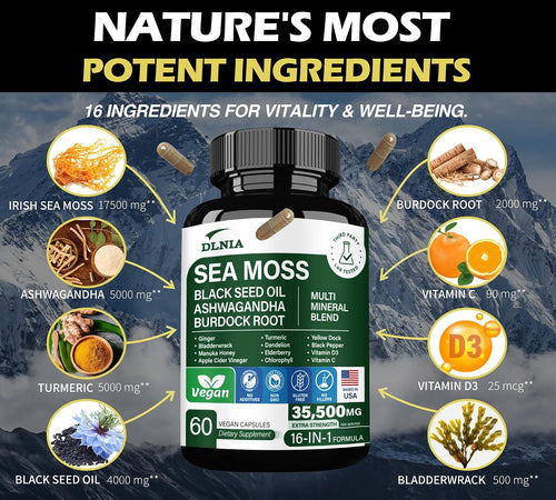 natural sea moss supplement benefits