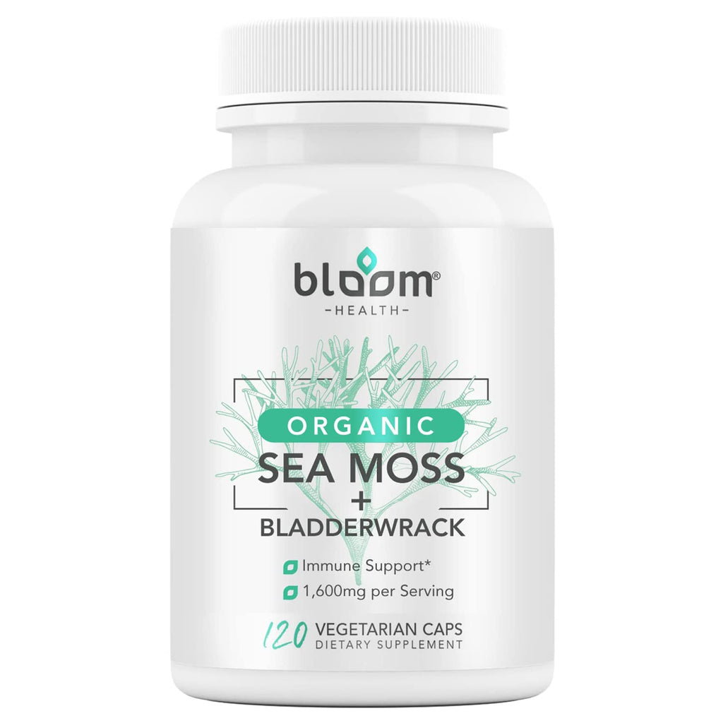 natural sea moss supplement capsules