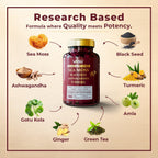 Natural sea moss supplement for wellness