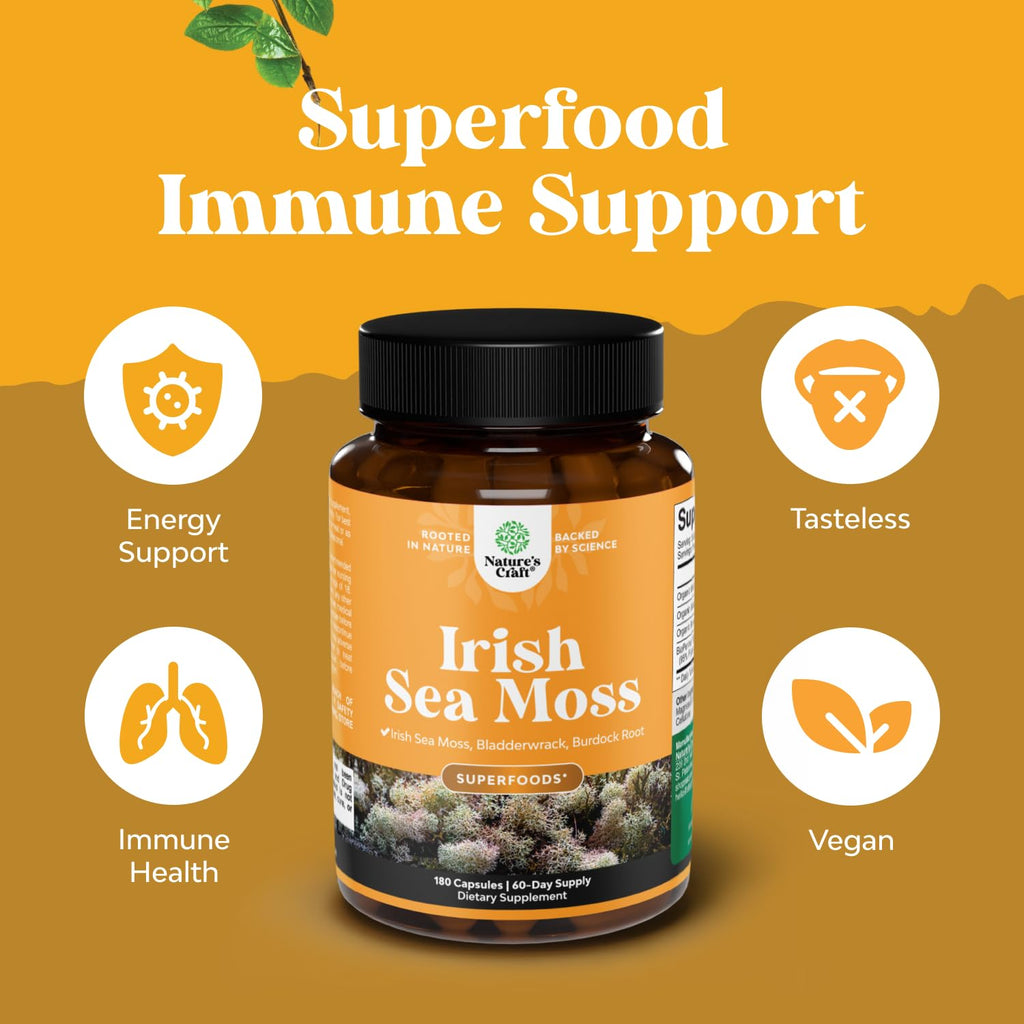 natural sea moss supplement with bladderwrack