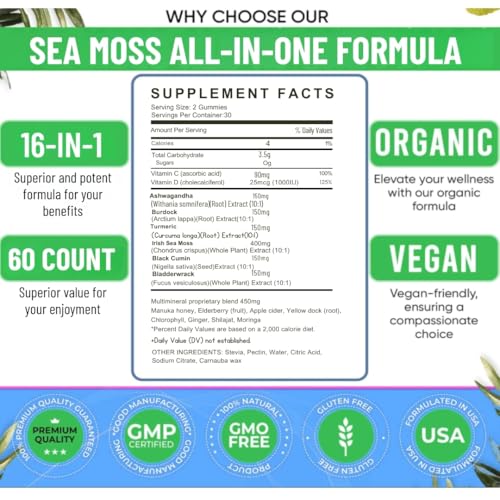 natural sea moss vitamin benefits