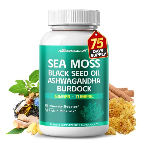 Natural sea moss with ginger benefits