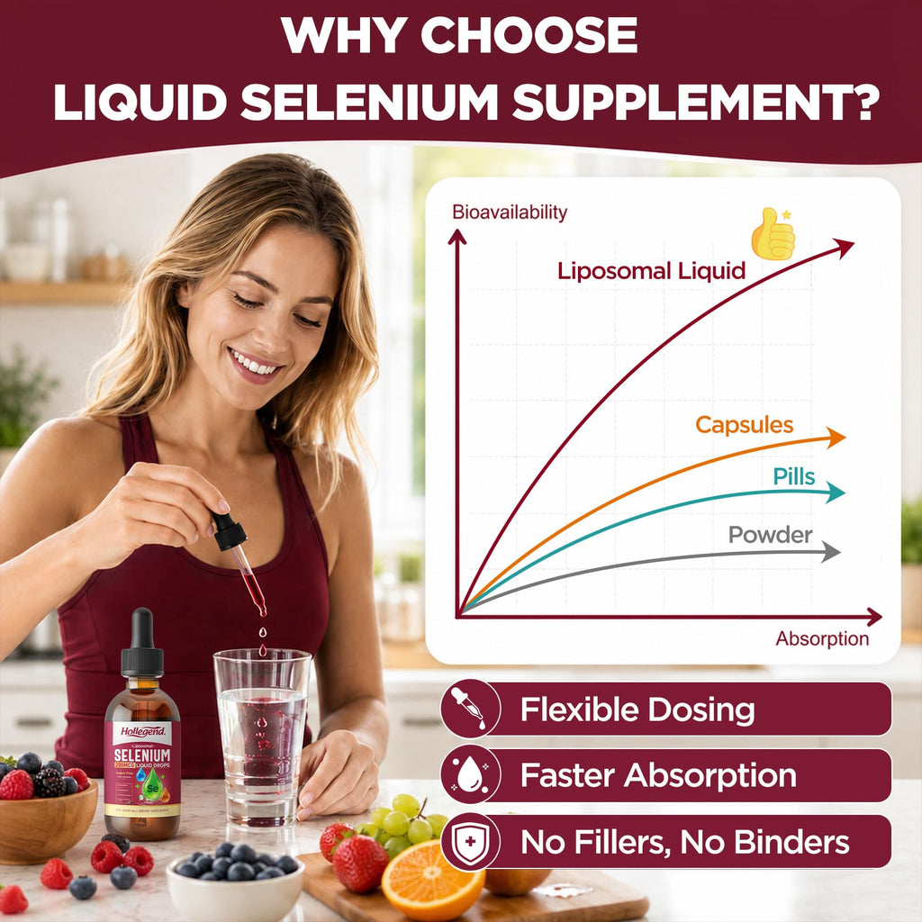 natural selenium drops for health benefits