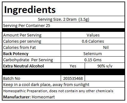 Natural selenium for balanced nutrition