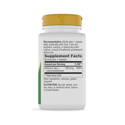 Natural selenium for overall vitality
