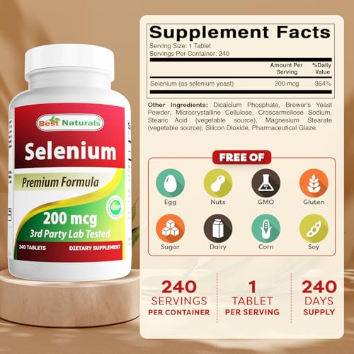 natural selenium for overall vitality