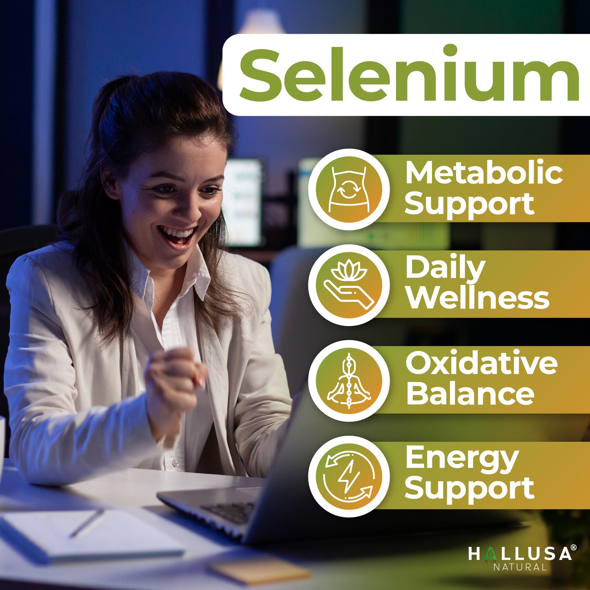 Natural selenium for thyroid health