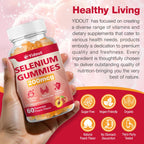 Natural selenium gummies for overall wellness