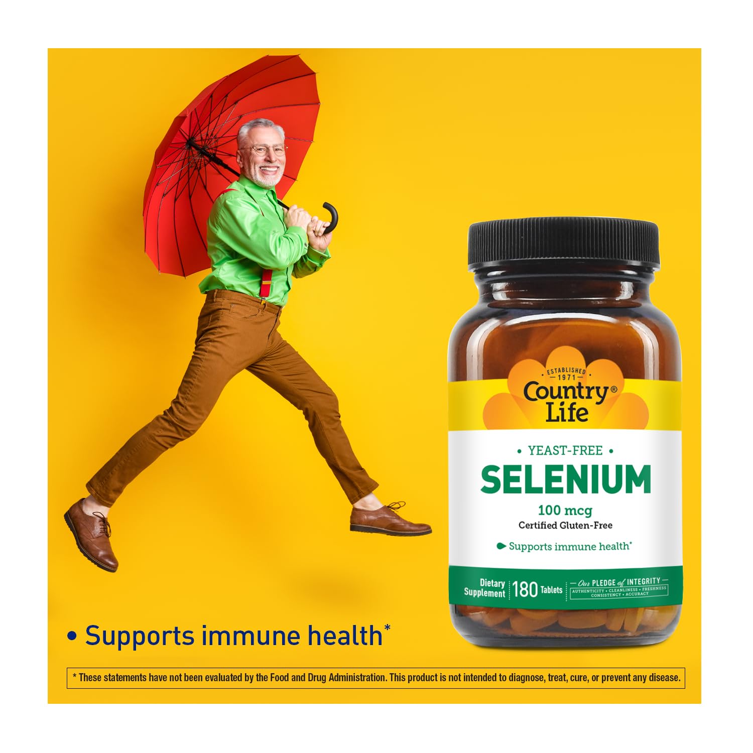 Natural selenium source for overall wellness