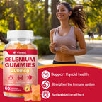Natural selenium supplement for antioxidant support