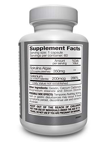 natural selenium with spirulina